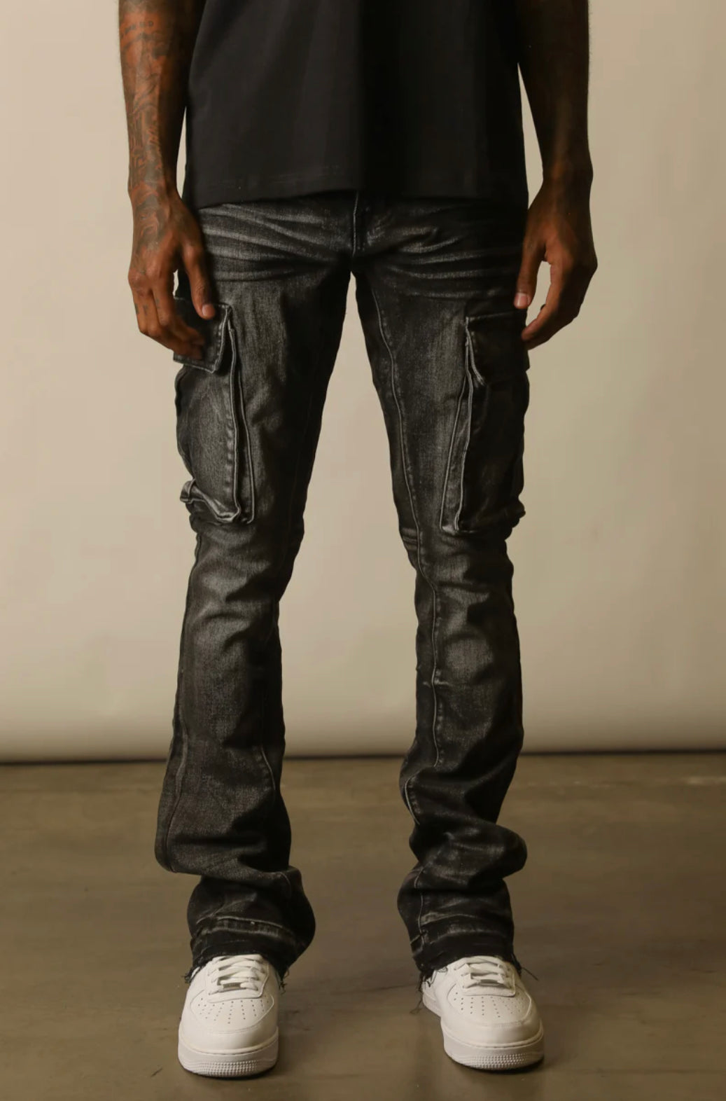 GFTD LA COMANDO JEAN STACKED .– Bold Outfitters